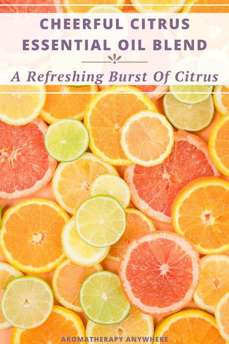 Cheerful Citrus Diffuser Blend Recipe - Aromatherapy Anywhere